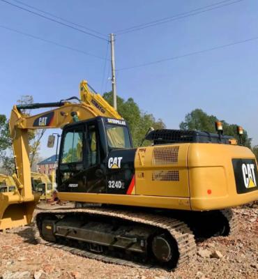 China Hochleistung CAT 324D Gebrauchte mittelgroße Bagger 24 Tonnen Baggerbagger zu verkaufen