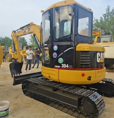 China Neue Ankunft Gebrauchtbagger Cat 304CR Crawler 4 Tonnen Mini Gebrauchtbagger zu verkaufen