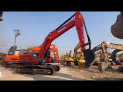 21500KG Doosan DX225 사용 된 배크호 발굴기 트랙 중장비 발굴기