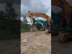 Originele gebruikte Hyundai 215 Graafmachines 21 Ton Backhoe Mining Tweedehands graafmachine voor de bouw