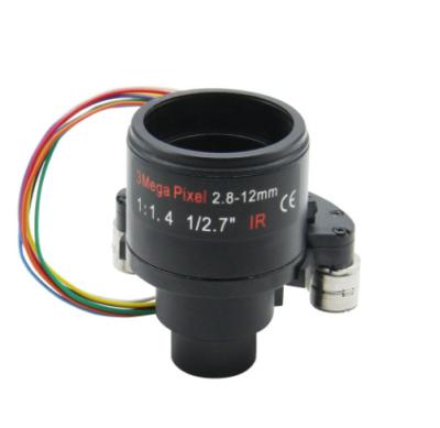 China Stofdichte Varifocal-Cameralens met Autoiris, de Lens van 3MP Industrial Grade Camera Te koop
