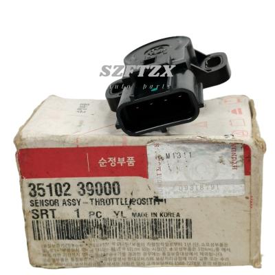 China Genuine New 3510239000 Throttle Position Sensor 35102-39000 for Hyundai Terracan KIA Sedona Sorento 2002-2006 for sale