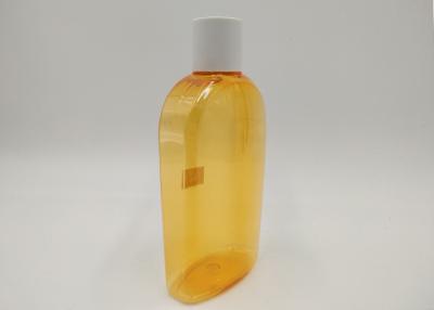 Cina Bottiglia arancio dello sciampo dello spazio in bianco di colore, volume d'imballaggio della bottiglia 30ml del cosmetico in vendita