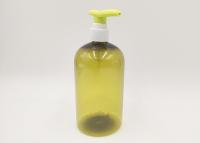 China 100ml Matte Finish Clear PET Plastic Shampoo Bottle Unique Shape Custom Logo for sale