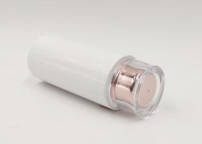 Cina bottiglia del coperchio a vite del doppio della lozione del toner di imballaggio di plastica dell'ANIMALE DOMESTICO di 100ml 150ml Cosemtic con la spina in vendita