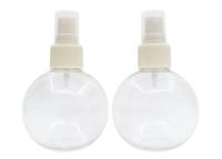 China 100ml Round PET Plastic Sprayer Bottle for Cosmetic Packaging Customizable for sale