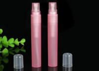 China 10ml Pink PP Plastic Bottle with Spray Pump for Cosmetic Packaging for sale