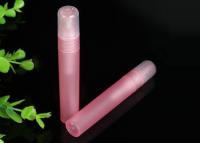 China 10ml Pink PP Plastic Bottle with Spray Pump for Cosmetic Packaging for sale