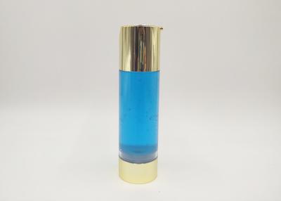 Cina La bottiglia crema facciale di vuoto cosmetico, pompa cosmetica cilindrica imbottiglia 30ml 50ml in vendita