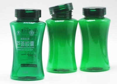 Cina bottiglie d'imballaggio di sanità di plastica dell'ANIMALE DOMESTICO di verde di 5oz 150cc con il cappuccio del cappuccio in vendita