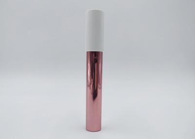 Cina Piccola dimensione vuota di plastica della superficie 10ml di colore di Rosa dei tubi di Lipgloss di bellezza di trucco in vendita