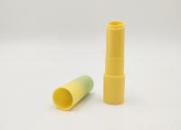 China Mini 3.5g Refillable Lip Gloss Tube Empty Plastic Cosmetic Container with Screw Cap for sale