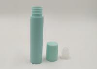 China Wholesale Custom Light Blue Lip Gloss Empty Tubes 5ml Plastic Roll Ball Containers for sale