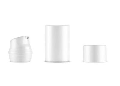Cina il cosmetico senz'aria di plastica di 150ml 200ml pp imbottiglia la certificazione di iso FDA in vendita