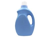 China Glossy HDPE Plastic 2L Laundry Detergent Container with Screw Cap for sale