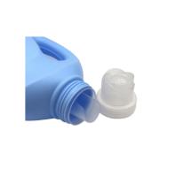 China Glossy HDPE Plastic 2L Laundry Detergent Container with Screw Cap for sale