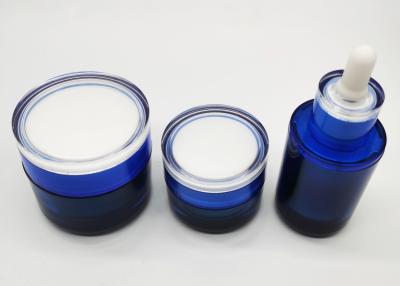 Cina Bottiglia di olio essenziale di vetro d'imballaggio cosmetica del contagoccia di 30ml 30g 50g in vendita