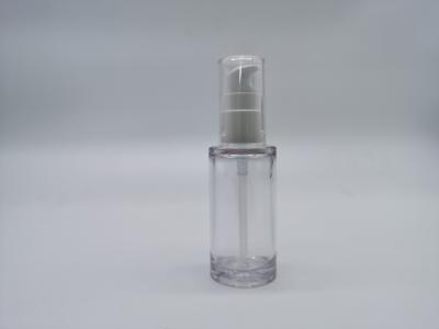 中国 真珠のような光沢30mlの透明物のプラスチック化粧品のびん 販売のため