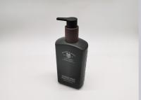 China Black HDPE Plastic Bottles 100ml 250ml with Lotion Pump and Screw Cap for Skincare for sale