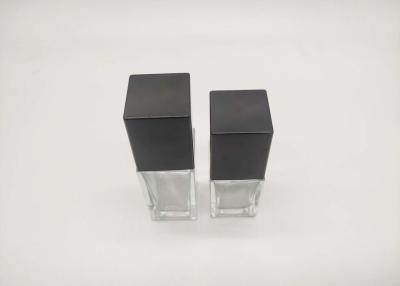 China ISO-Kosmetische Flessen van het Etiket de Transparante 30ml 50ml Glas Te koop