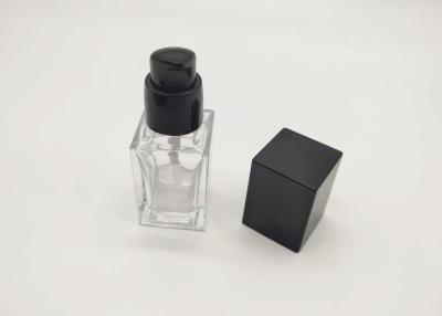 China ISO-Kosmetische Flessen van het Etiket de Transparante 30ml 50ml Glas Te koop