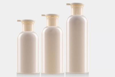 中国 白い350ml 400ml 500mlのプラスチック シャンプー ポンプ ローションのびん 販売のため