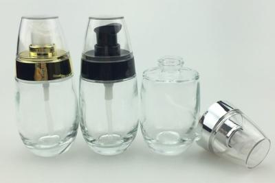 China Vloeibare Lege de Essentiefles van het Emulsie Witte 30ml Glas Te koop