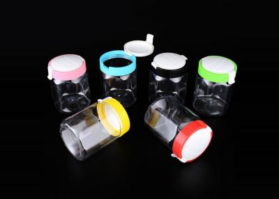 Cina Barattolo di plastica esagonale di Honey Storage 500ml con il coperchio del metallo in vendita