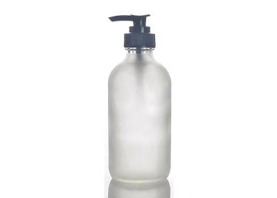 中国 明確なボストン点滴器4oz 8ozガラスの化粧品のびん 販売のため