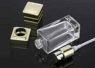 Cina Bottiglie cosmetiche di vetro dell'emulsione dell'essenza del quadrato 40ML in vendita