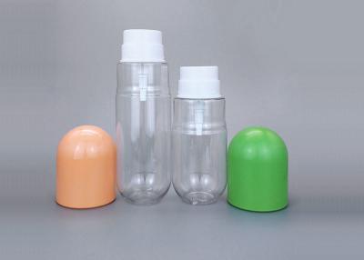 Cina bottiglia vuota trasparente dello spruzzo della capsula 60ml per l'imballaggio cosmetico in vendita
