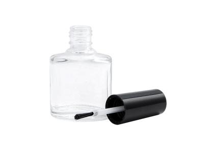 Cina il cosmetico del vetro trasparente del quadrato 7.5ml imbottiglia per smalto in vendita
