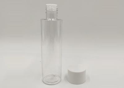 Cina bottiglia di plastica dell'ANIMALE DOMESTICO del cilindro 100ml con il coperchio a vite per l'imballaggio cosmetico in vendita