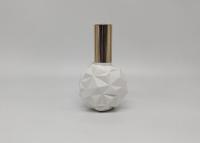 China 50ml Empty White Round PET Cosmetic Bottle Customizable with Sprayer for sale