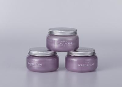 Cina barattolo trasparente della lozione della crema di fronte dell'animale domestico 50g con Rose Gold Cap in vendita
