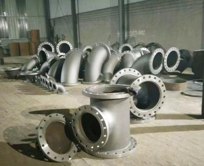 China Welded Flange Tee Seamless Tee Welded Flange Tee Manufacturer Pipe Fitting for sale