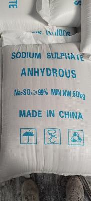 China PH 8 Textile Raw Materials Non Toxic Anhydrous Sodium Sulphate 99%Min CAS No 7757-82-6 for sale