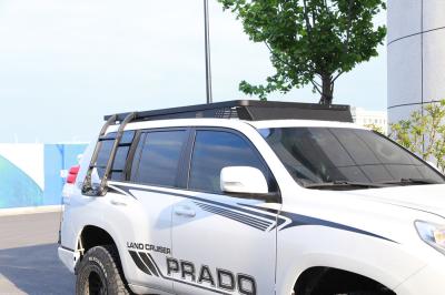 Cina Piattaforma di supporto per il tetto di auto resistente alla ruggine con rotaie di montaggio in acciaio inossidabile nero in vendita