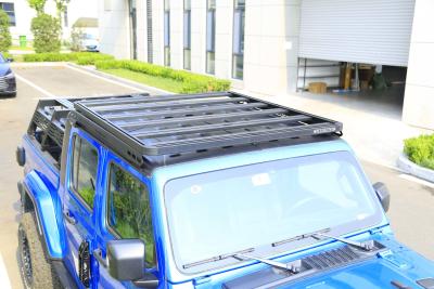Cina Clampaggio della grondaia e montatura della spina dorsale Reggito del tetto in lega di alluminio per Jeep Gladiator JT in vendita