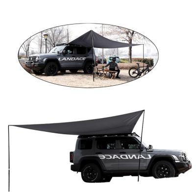 Cina Avvolgimento laterale per auto in tessuto Oxford 4x4 Avvolgimento tenda sul tetto impermeabile in vendita