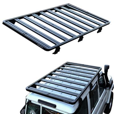 Cina Scaffalatura per auto leggera Scaffalatura per bagagli Scaffalatura per auto leggera Leggia di alluminio per Toyota LC76 in vendita