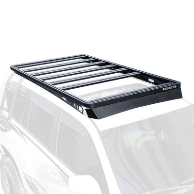 Cina LC300 portabagagli sul tetto Cesto di carico off-road nero rivestito in polvere in vendita