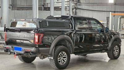 Cina Ford Raptor autocarro ripiegabile copri letto di alluminio impermeabile in vendita