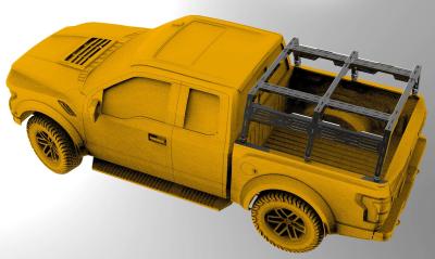 Cina Universal Fitment Truck Bed Rack Jeep JK Truck Cargo Rack in vendita