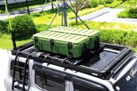 China Universal Car Customized Hard Case Waterproof Storage Box 110L Plastic Tool Box for sale