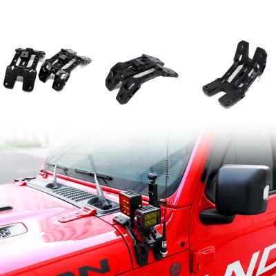 Cina Supporto di montaggio leggero di alluminio anodizzante per auto per Jeep Wrangler JL in vendita