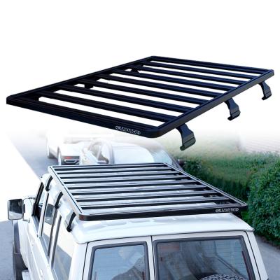 Cina Installazione Nissan Patrol Y60 4X4 Traverse del tetto con pinza per l'acqua di pioggia in vendita