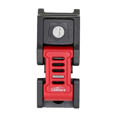 Cina Jeep Wrangler Chiusura cappuccio Serrature Kit con Heavy Duty Legatura di alluminio rosso e nero in vendita