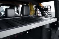 China Off Road Cargo Storage Rack for Jeep Wrangler JK 1531x600x388mm Aluminum Alloy for sale