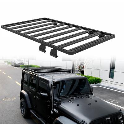 Cina Logo personalizzato in alluminio hardtop Molle 2016 Jeep Wrangler 2 porte con scaffalatore sul tetto in vendita